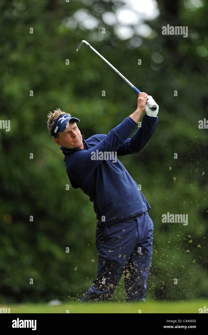 Professional Golfer Luke Donald Stock Photo - Alamy