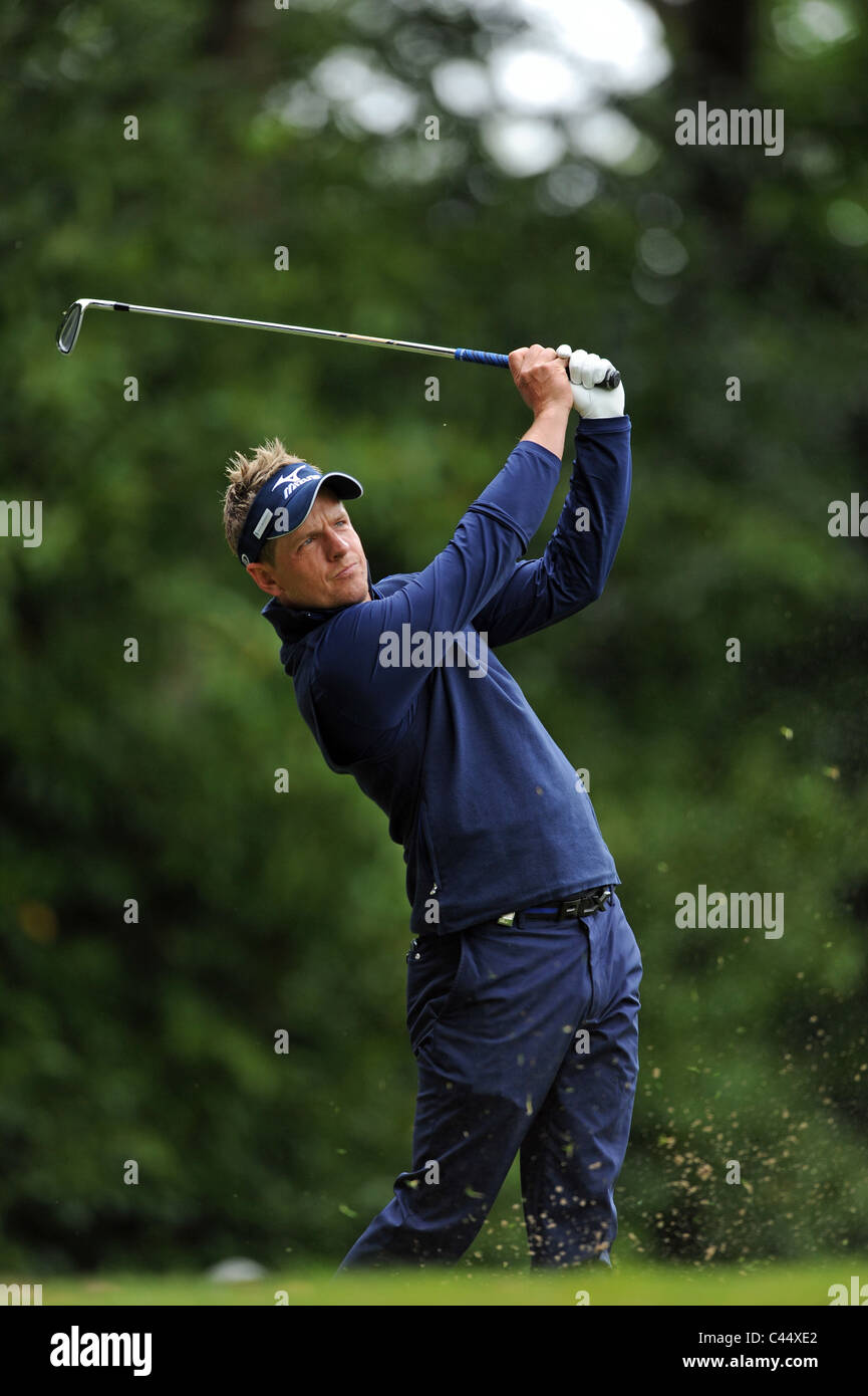 Professional Golfer Luke Donald Stock Photo - Alamy