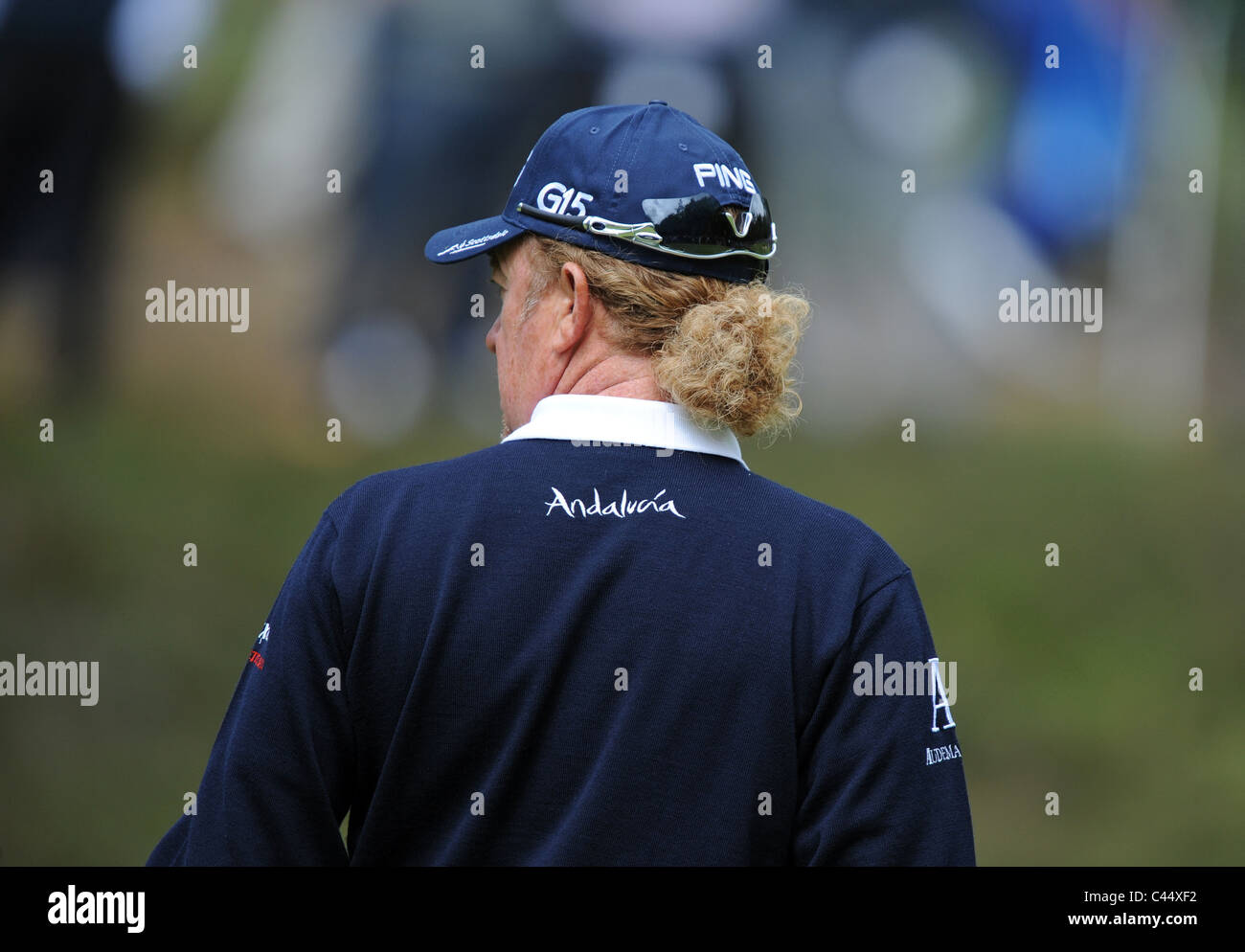 Professional Golfer Miguel Angel Jimenez Stock Photo - Alamy