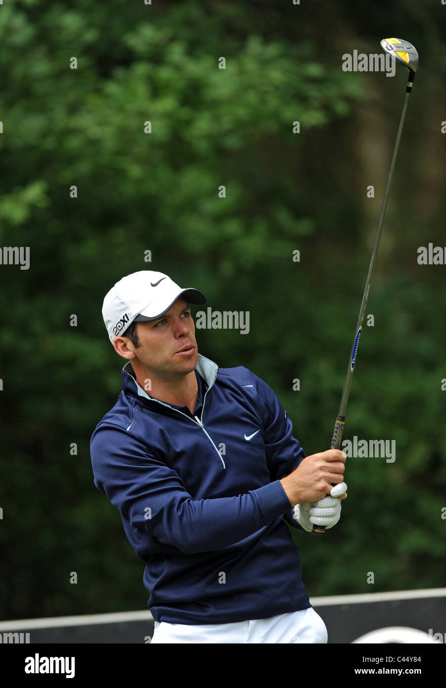 Professional Golfer Paul Casey in action Stock Photo - Alamy