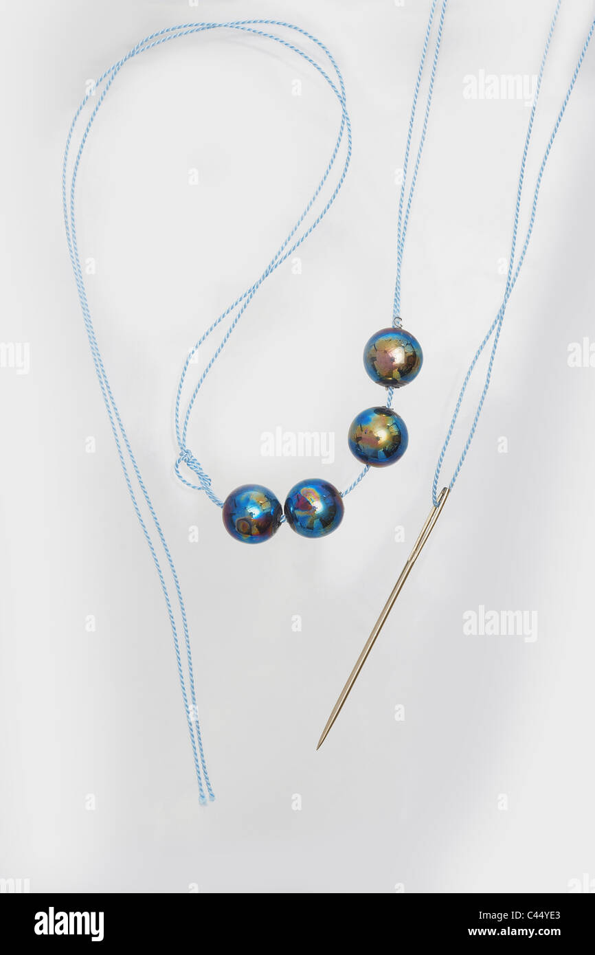 Strung beads hi-res stock photography and images - Alamy