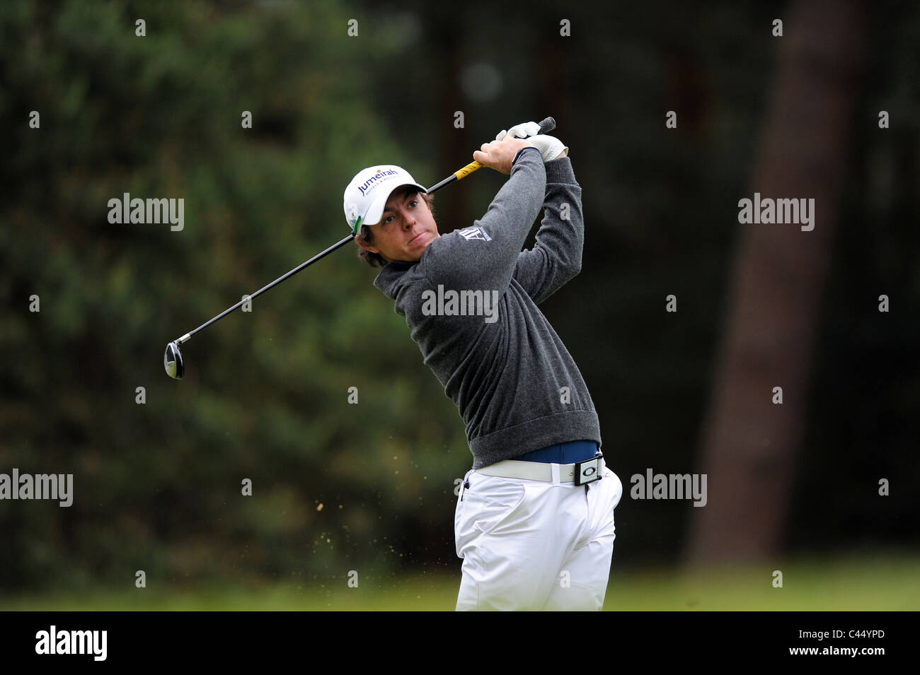 Professional Golfer Rory McILroy plays a shot Stock Photo - Alamy