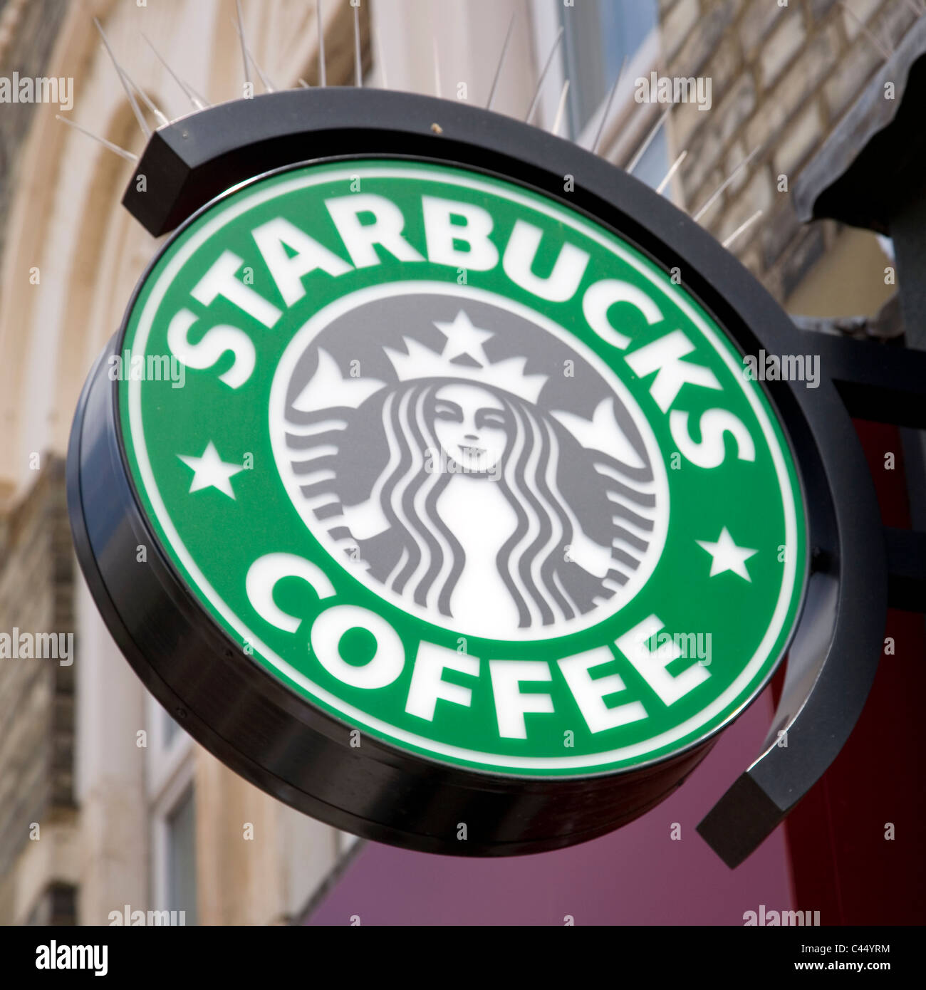 Starbucks branding hi-res stock photography and images - Alamy