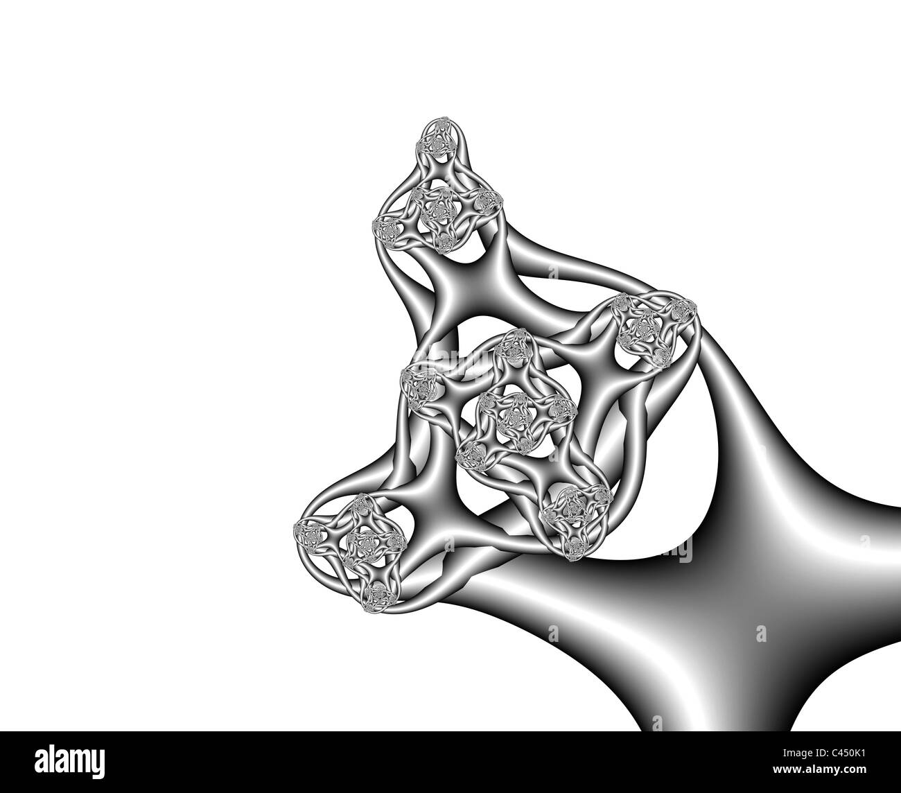 Color fractals Cut Out Stock Images & Pictures - Alamy