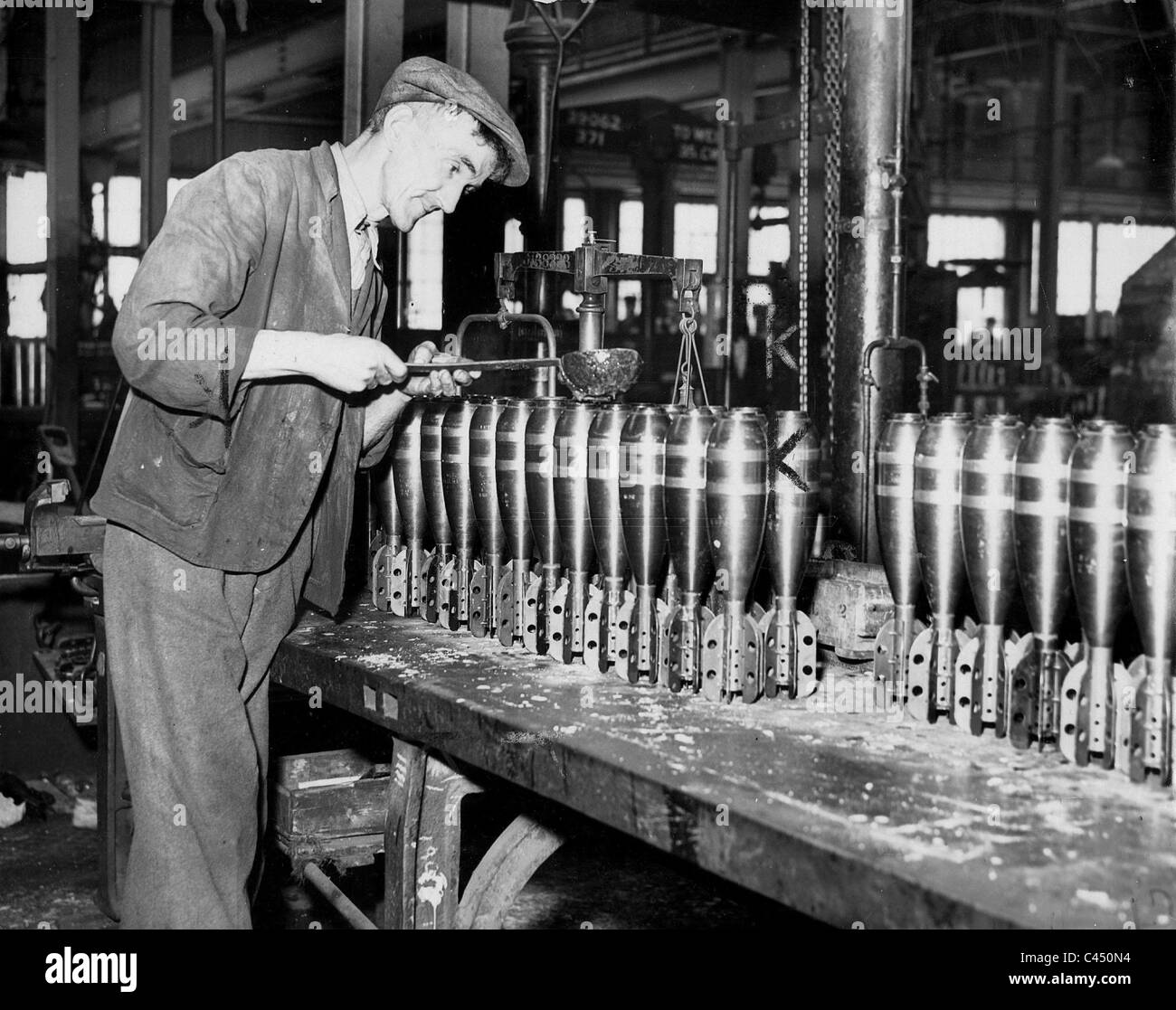 Armaments industry in Great Britain, 1938 Stock Photo - Alamy