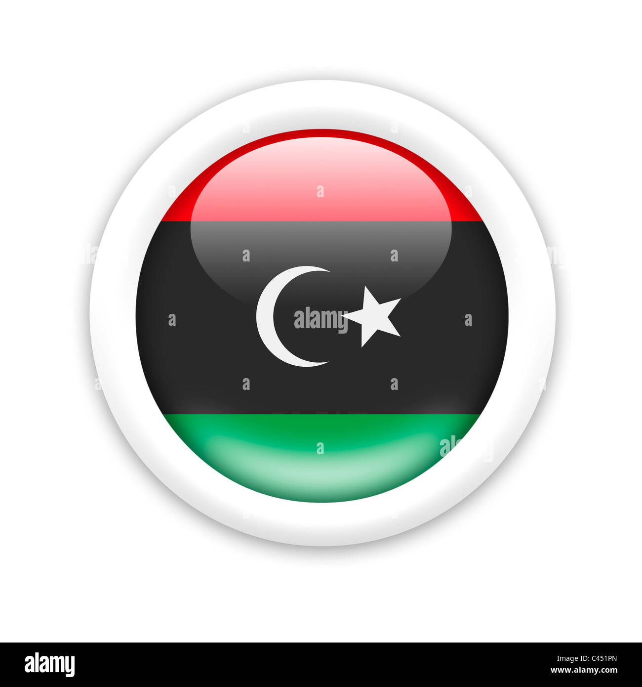 Flag of libyan Cut Out Stock Images & Pictures - Alamy