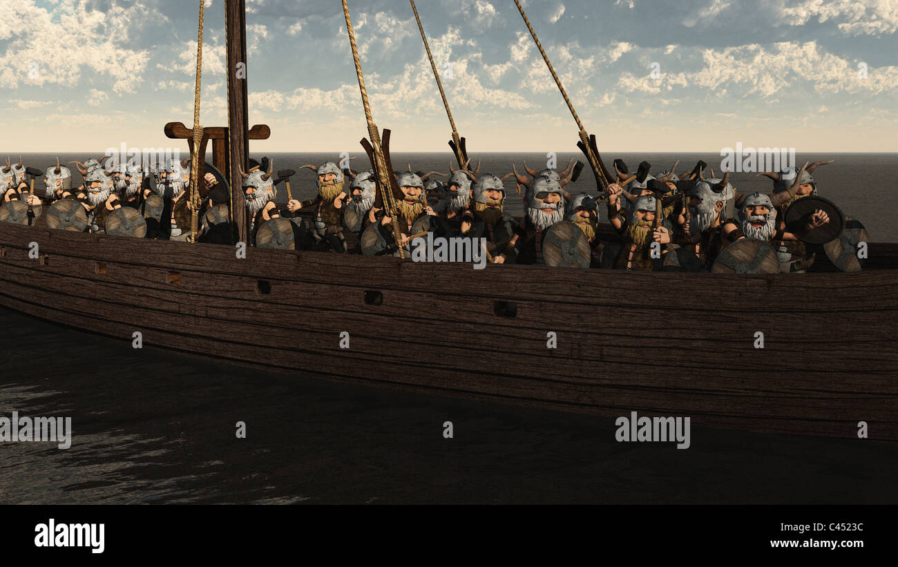 Viking longship hi-res stock photography and images - Alamy