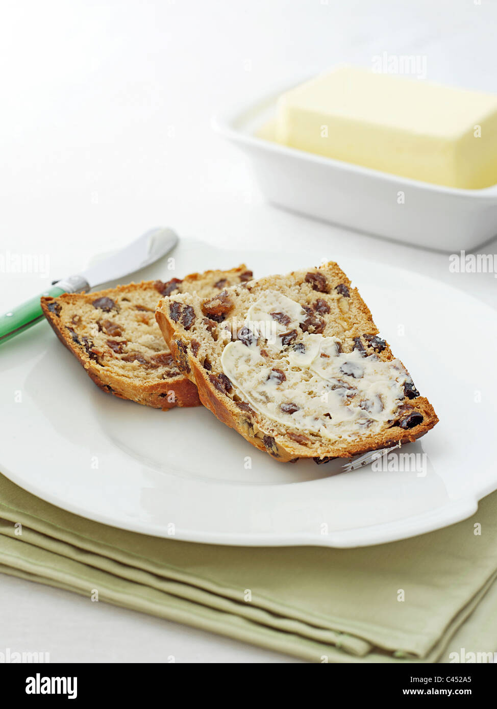 Barm brack hi-res stock photography and images - Alamy