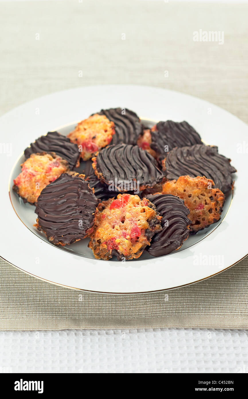 Florentines on plate hi-res stock photography and images - Alamy