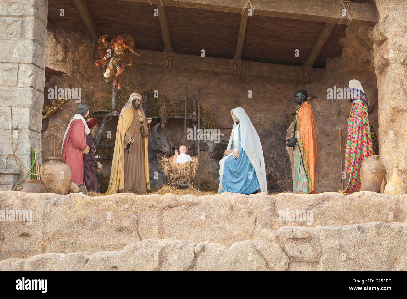 Nativity rome st peters square hi-res stock photography and images - Alamy