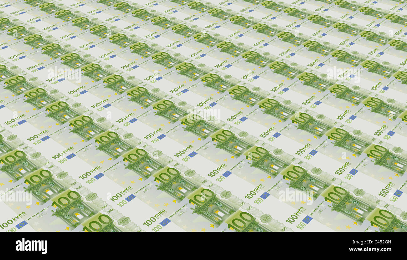Euro banknotes background Stock Photo - Alamy