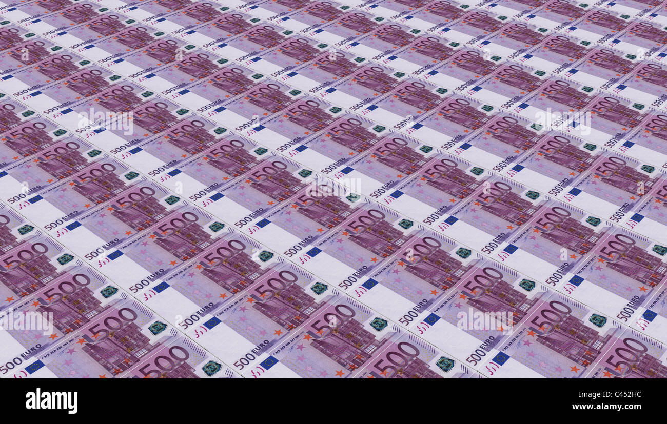 Euro banknotes background Stock Photo - Alamy