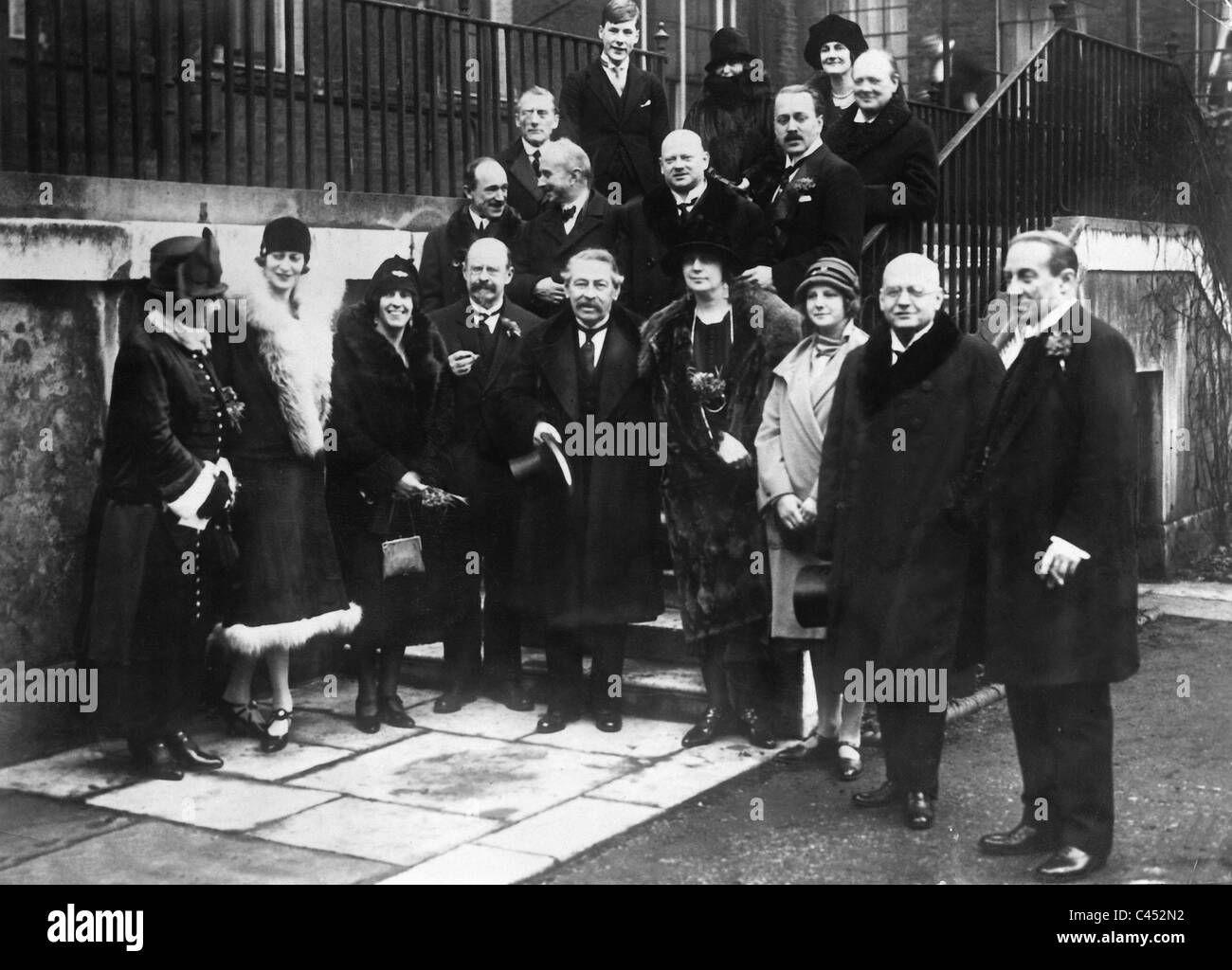 Group photo after the signing of the Locarno Treaties in London, 1925 ...