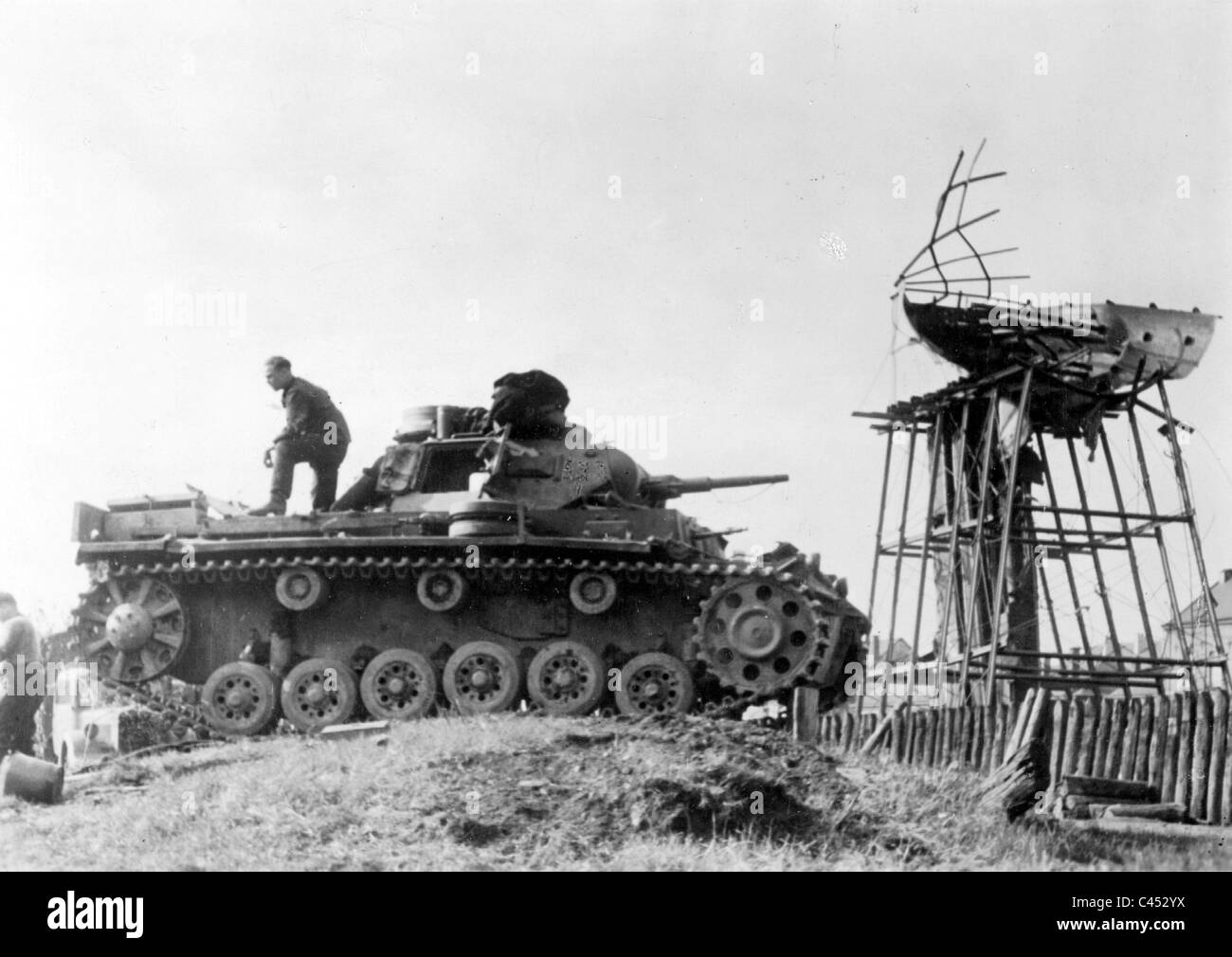 German panzer III in France, 1940 Stock Photo - Alamy
