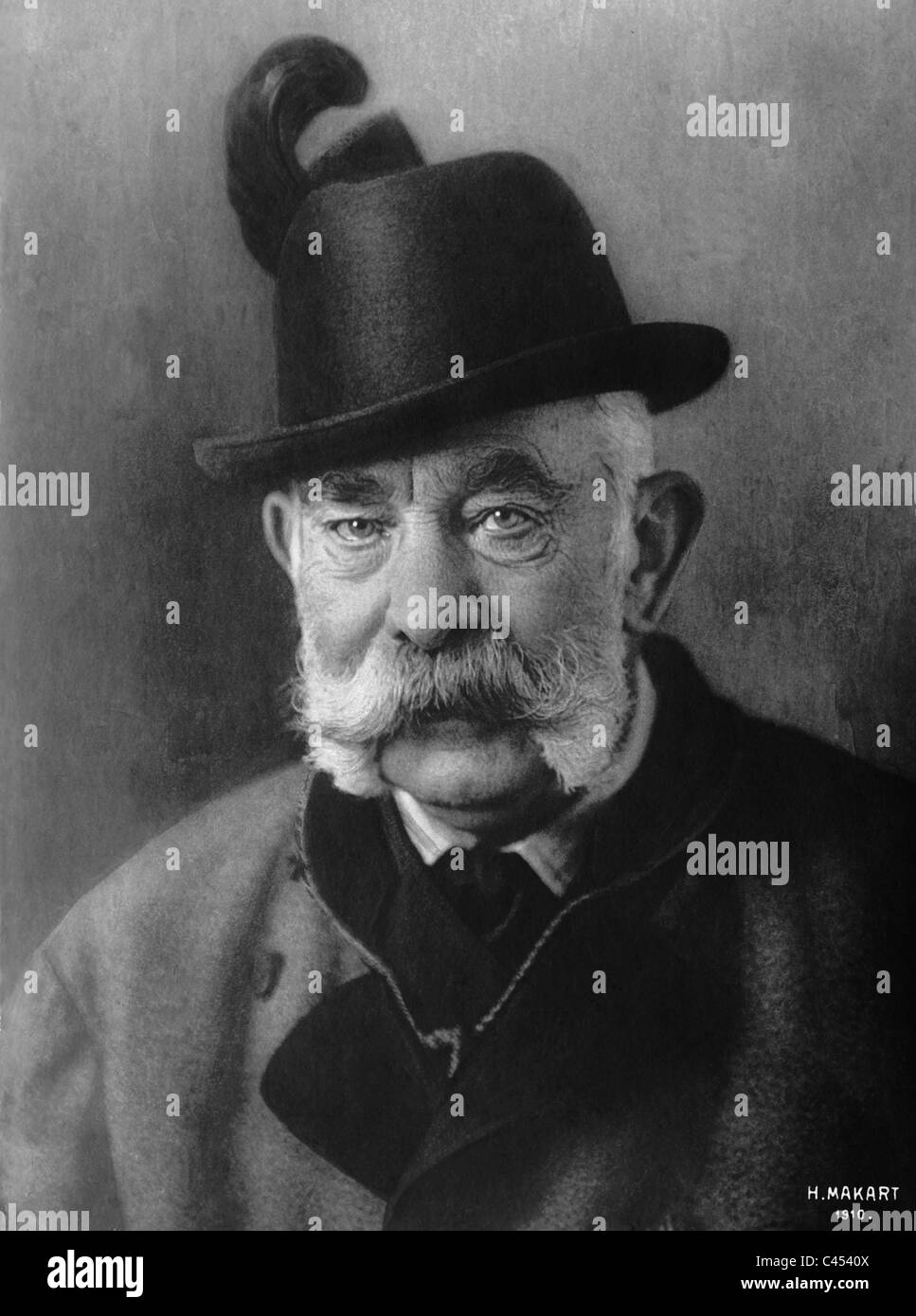 Emperor Franz Joseph I, 1910 Stock Photo - Alamy