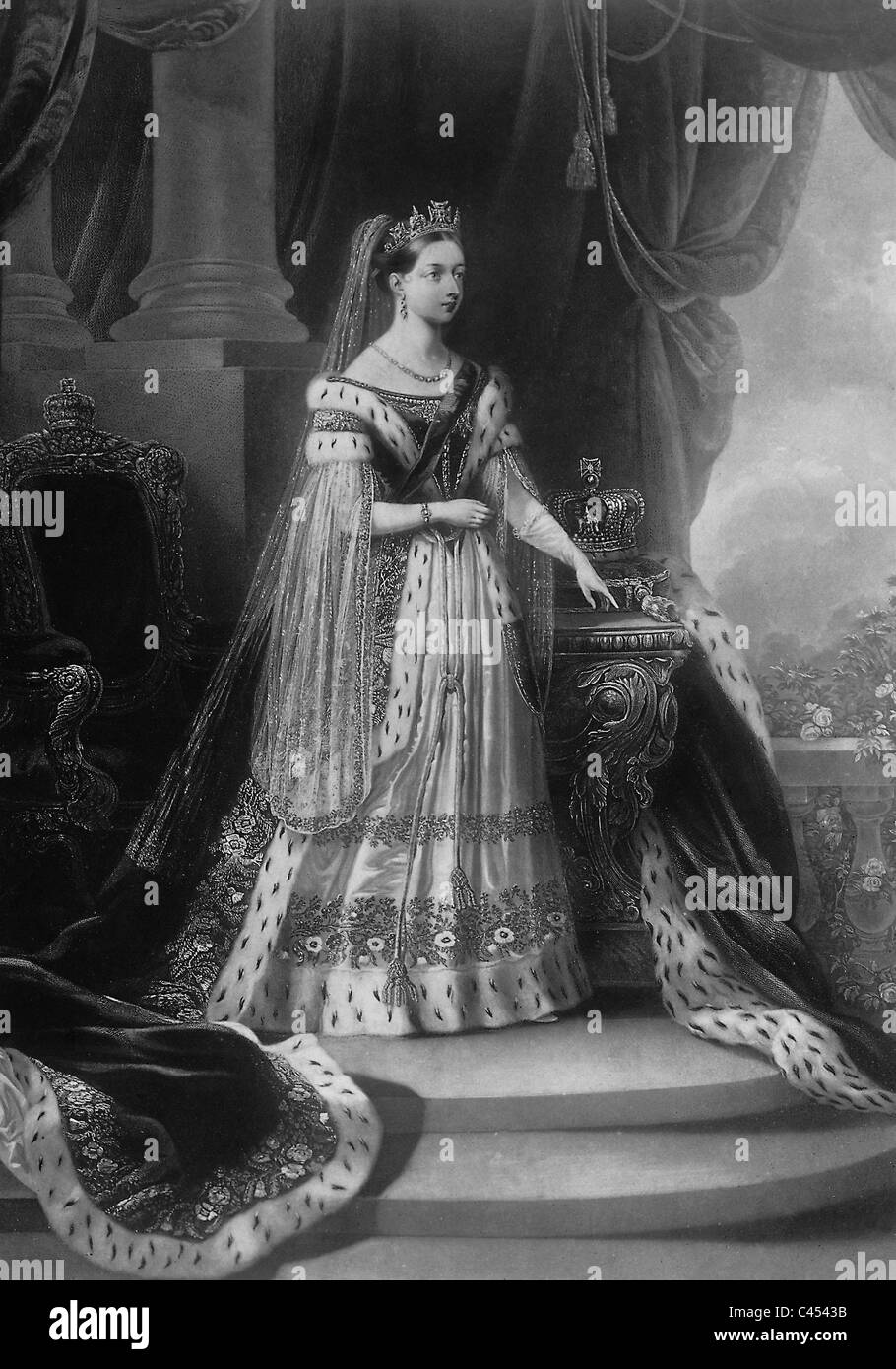 Coronation queen victoria hi-res stock photography and images - Alamy
