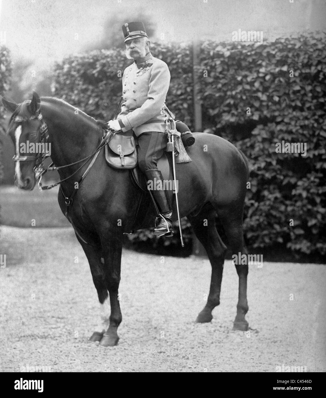 Franz joseph i emperor Black and White Stock Photos & Images - Alamy
