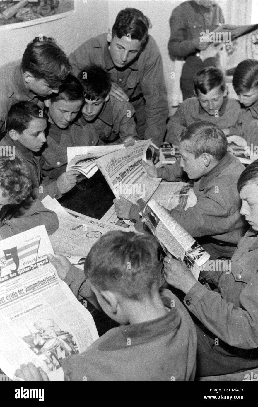 Boys in an Adolf Hitler School, 1935 Stock Photo - Alamy