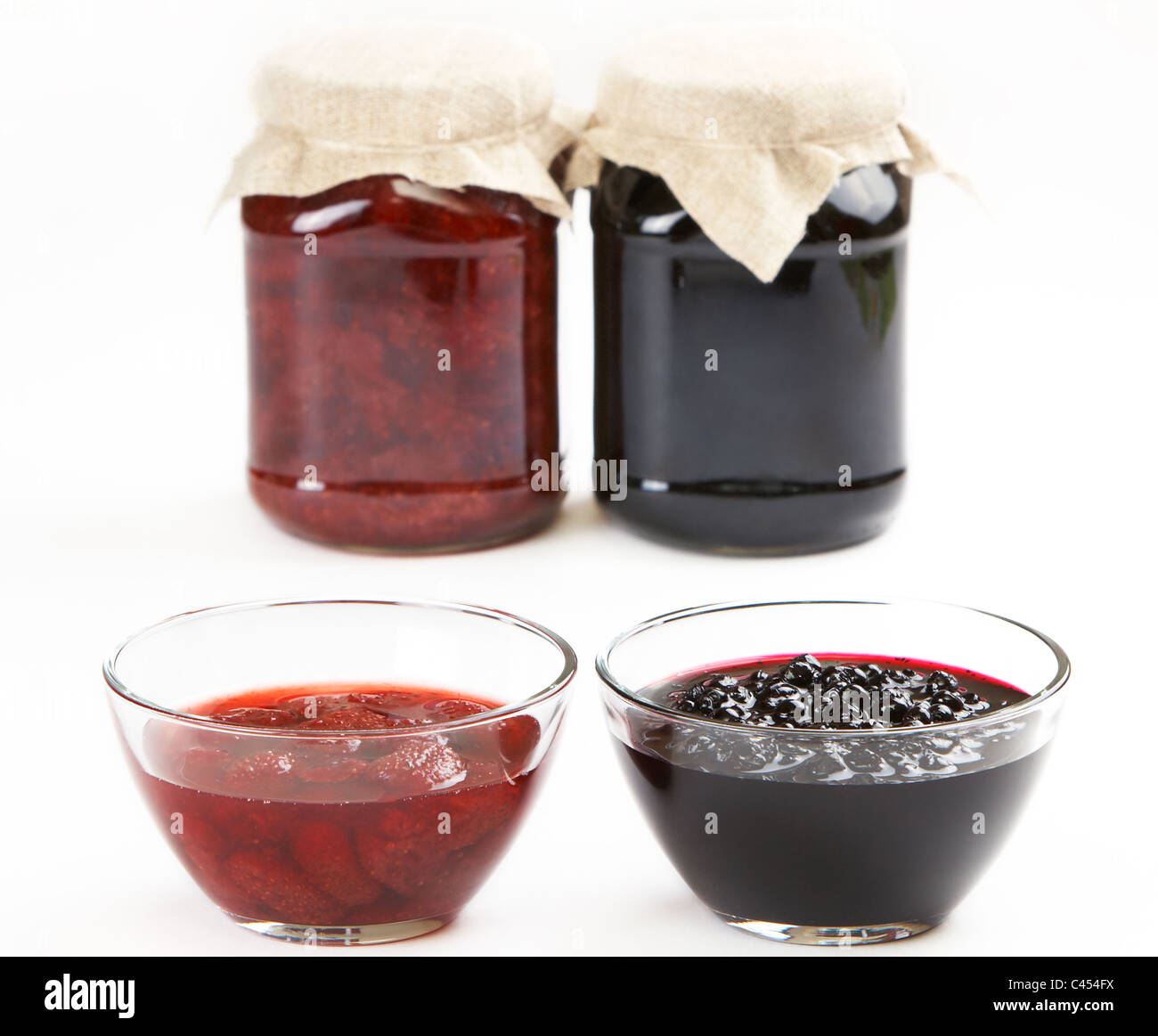 Red jam Cut Out Stock Images & Pictures - Alamy