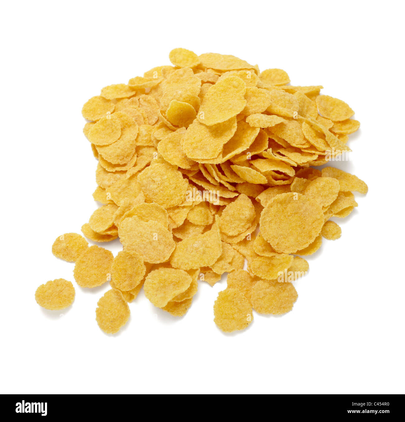 Toasted golden flakes of corn hi-res stock photography and images - Alamy