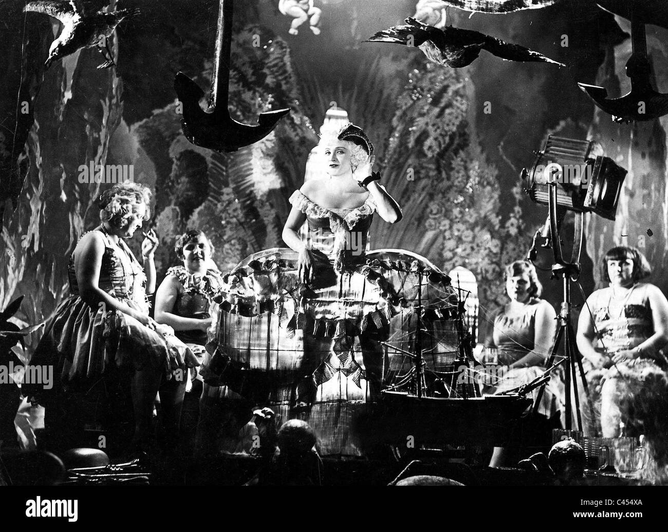 Marlene Dietrich in the film The Blue Angel (Germany 1930) by Josef von ...