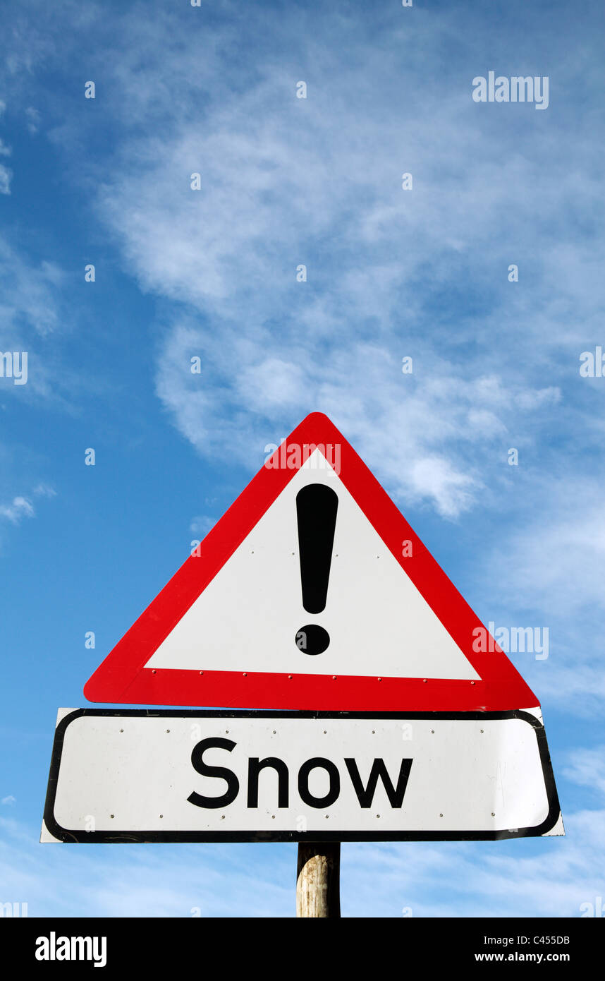 White warning sign hi-res stock photography and images - Alamy