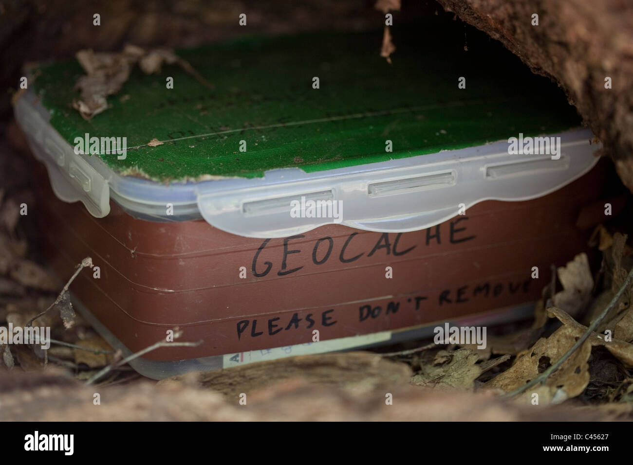 Geocache geo cache geocaching hi-res stock photography and images - Alamy