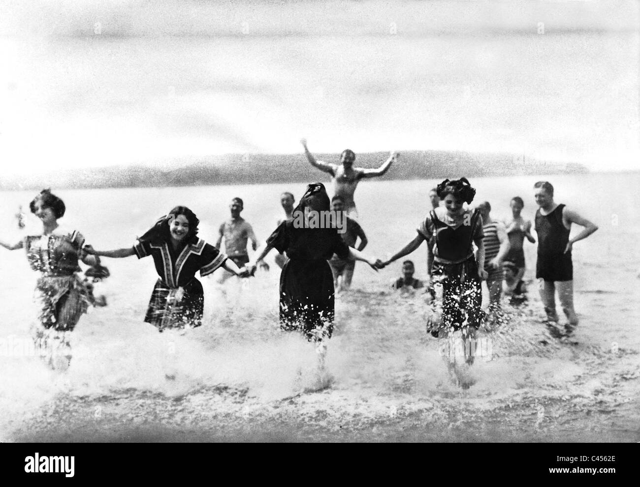 Bathers Black and White Stock Photos & Images - Alamy
