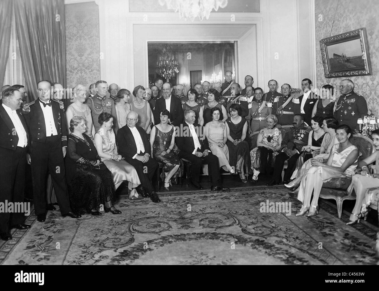 Members wives Black and White Stock Photos & Images - Alamy