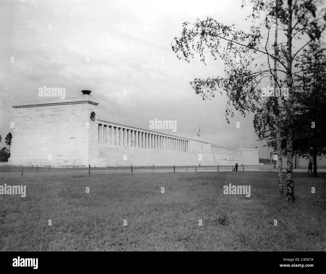 VIP stand on the Zeppelin Field in Nuremberg, 1939 Stock Photo - Alamy