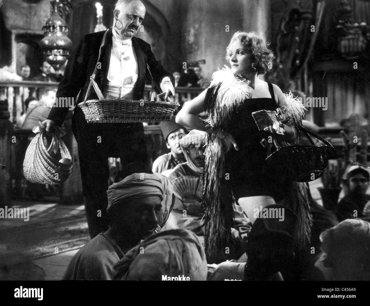 Marlene Dietrich in 'Morocco' (USA 1930) by Josef von Sternberg Stock ...