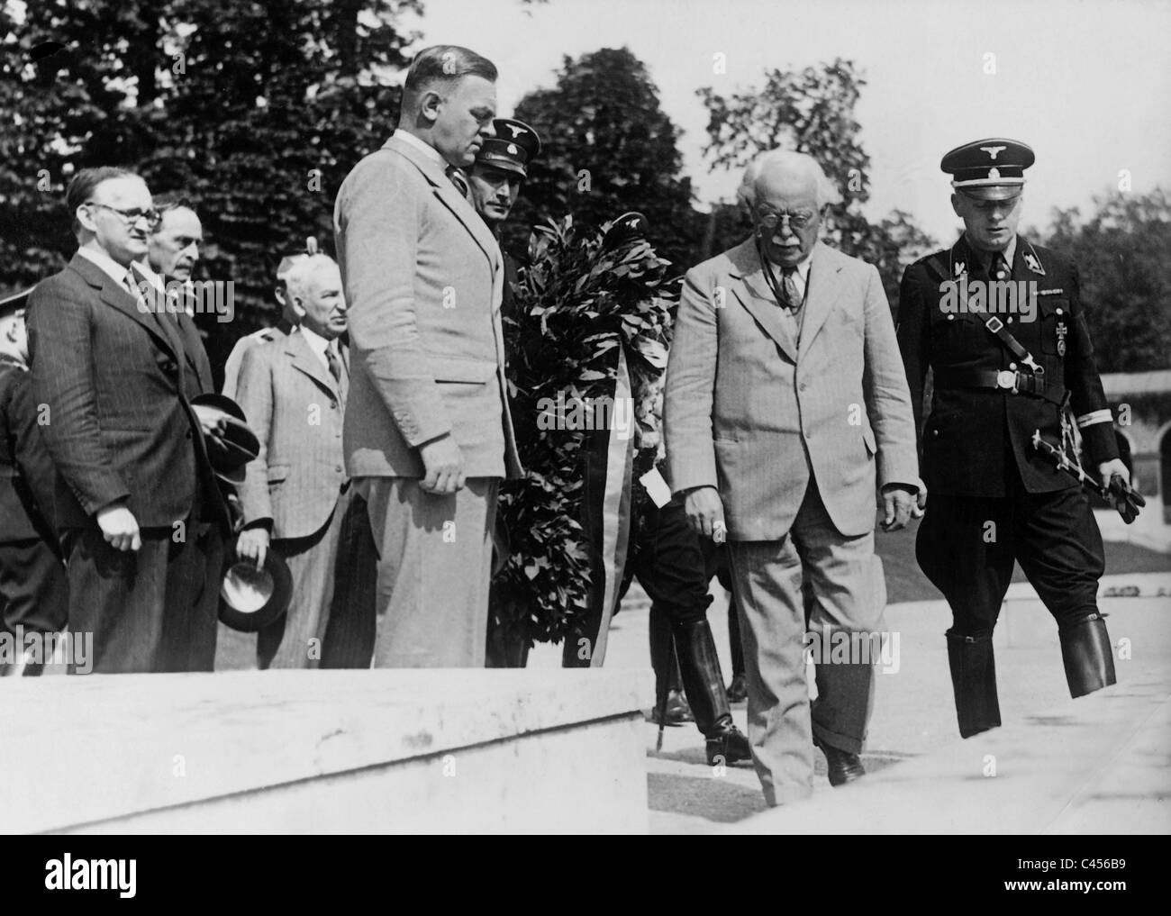 David Lloyd George and Joachim von Ribbentrop, 1936 Stock Photo - Alamy