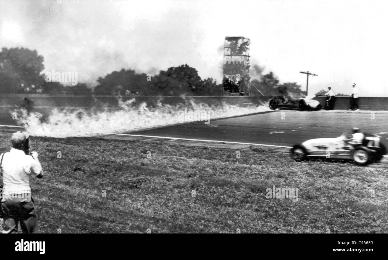 Indianapolis 500 race Black and White Stock Photos & Images - Alamy
