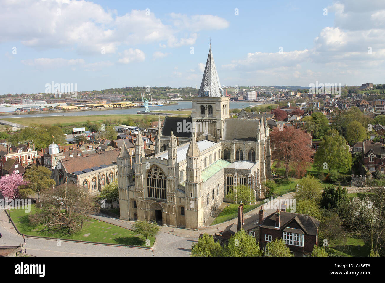 Rochester castle hi-res stock photography and images - Alamy