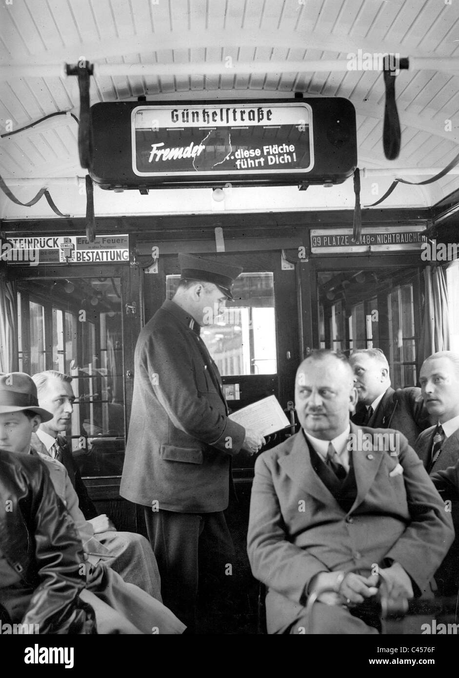 Tram conductor berlin tram hi-res stock photography and images - Alamy
