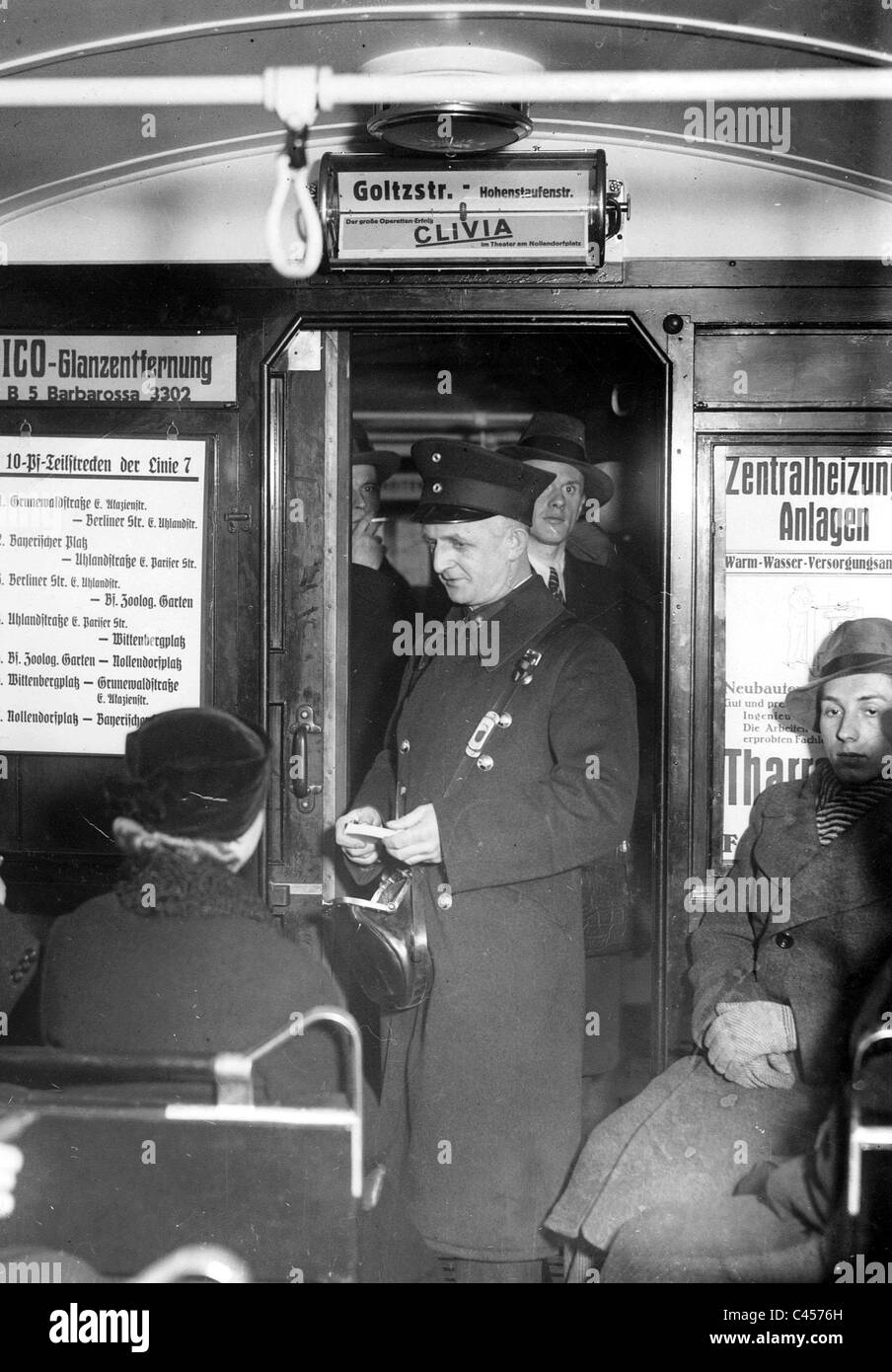 Tram conductor berlin tram hi-res stock photography and images - Alamy