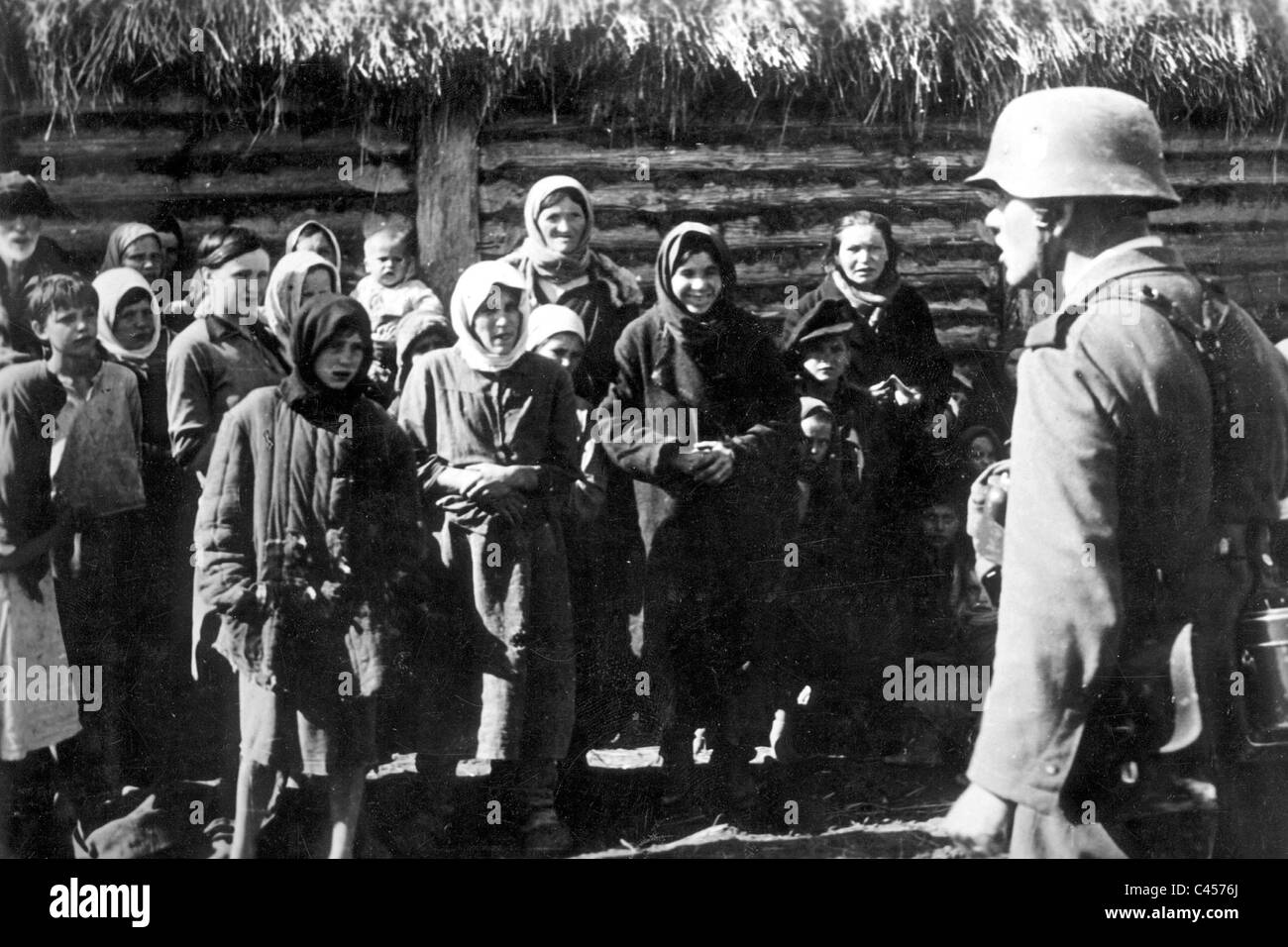 Combating the partisans, 1941 Stock Photo - Alamy