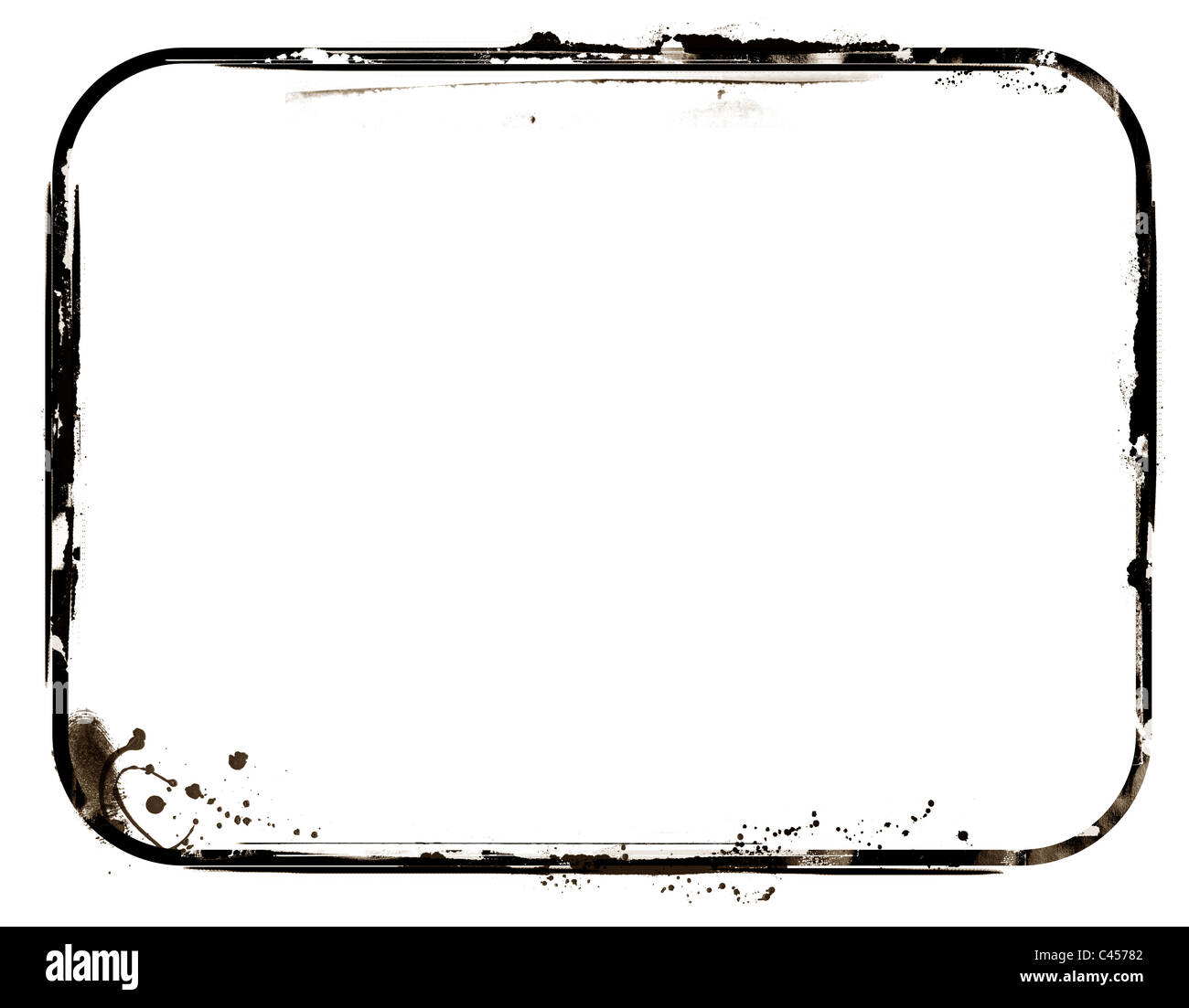 Grunge Frame Distressed Grunge Texture .Large Arty Style Artistic ...