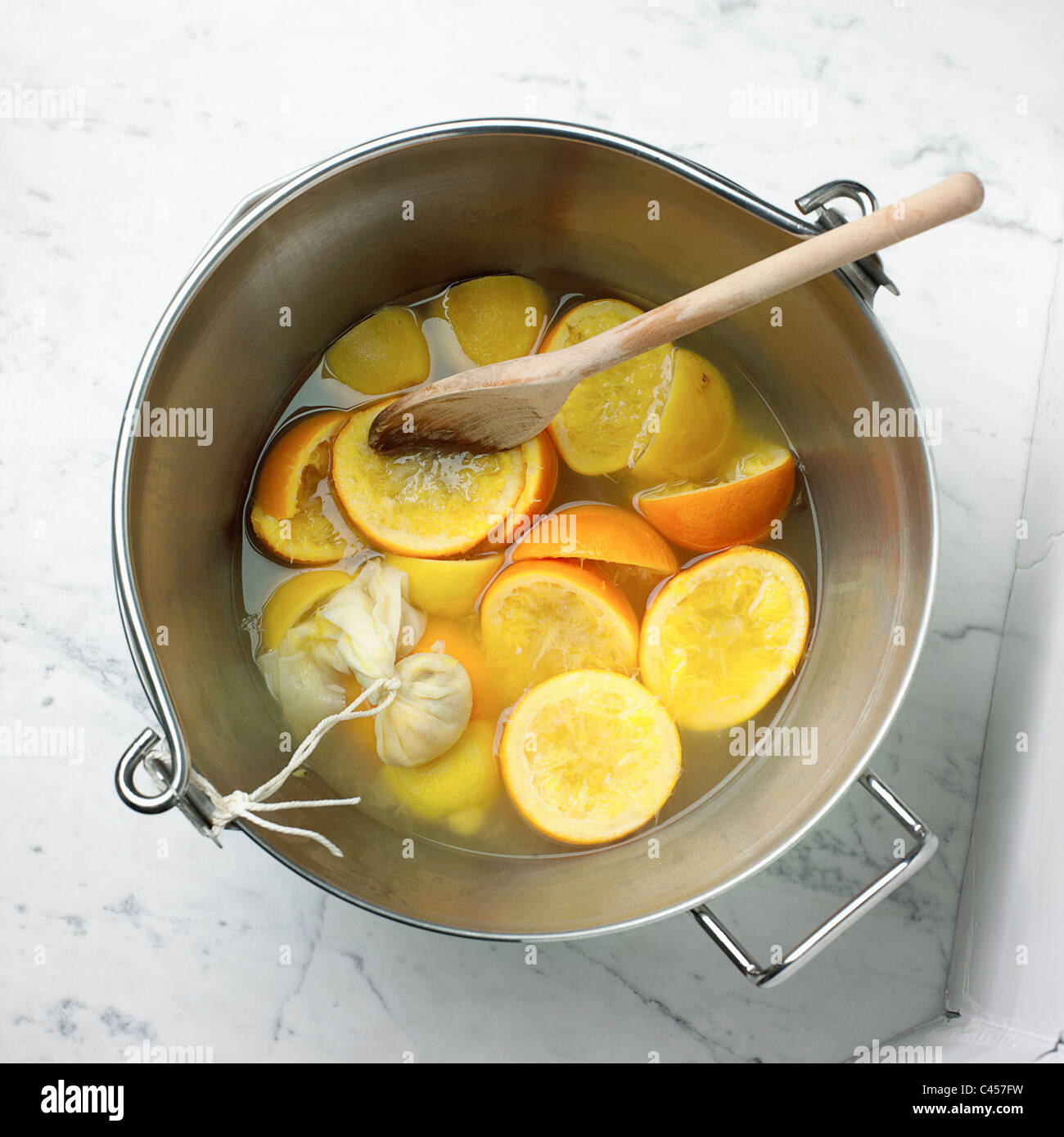 Spoon of orange marmalade hi-res stock photography and images - Alamy