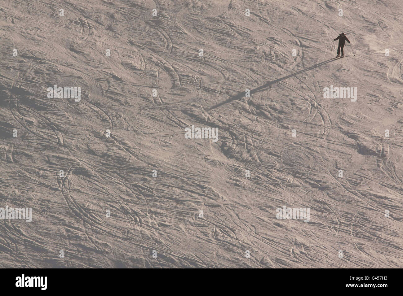 Chairlift shadow hi-res stock photography and images - Alamy