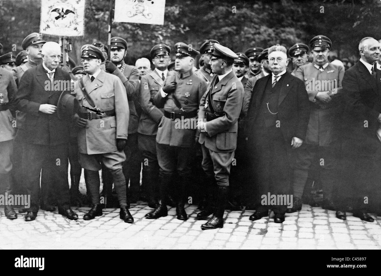 Alfred Hugenberg at the Harzburg Conference, 1931 Stock Photo - Alamy