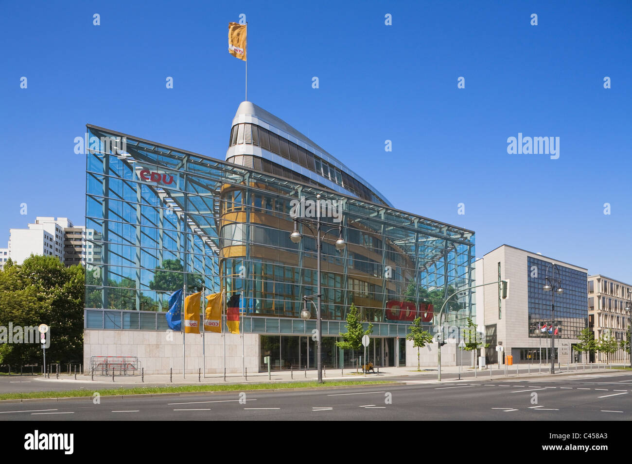 Cdu parteizentrale hi-res stock photography and images - Alamy