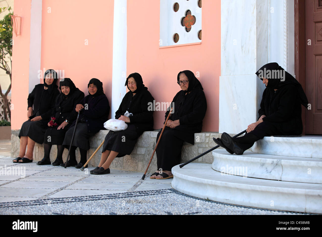 Kos woman greek islands hi-res stock photography and images - Alamy