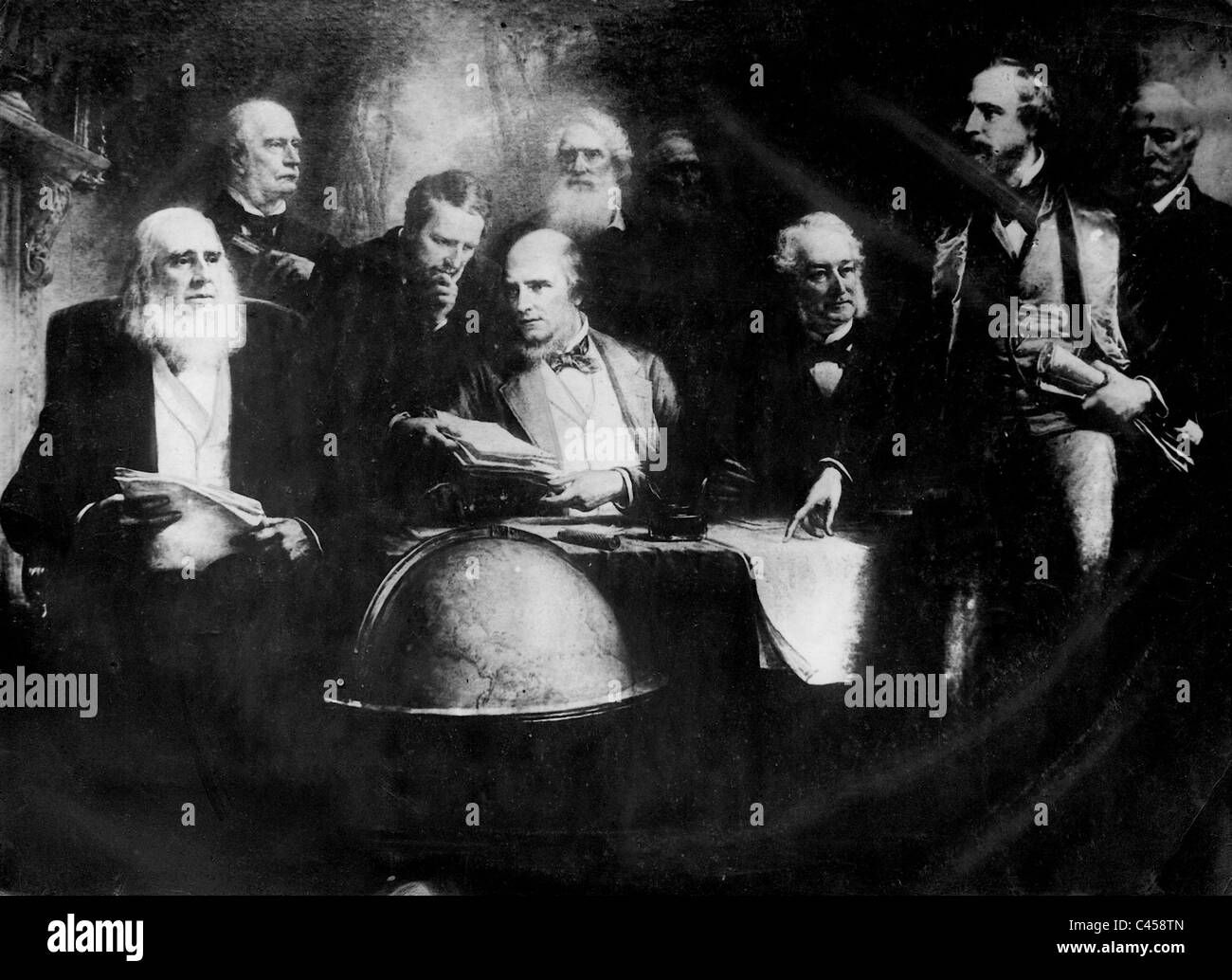 Establishing the 'Atlantic Telegraph Company' Stock Photo - Alamy