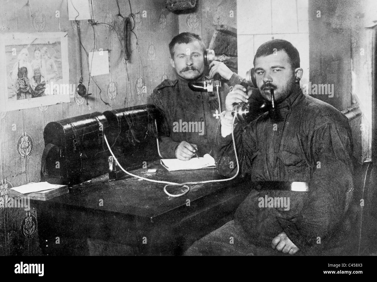 Telephone station in Russia Stock Photo - Alamy