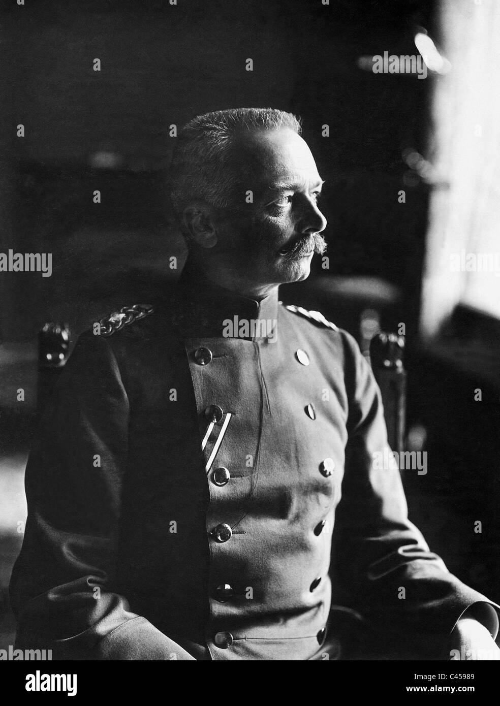 German general erich von falkenhayn Black and White Stock Photos ...