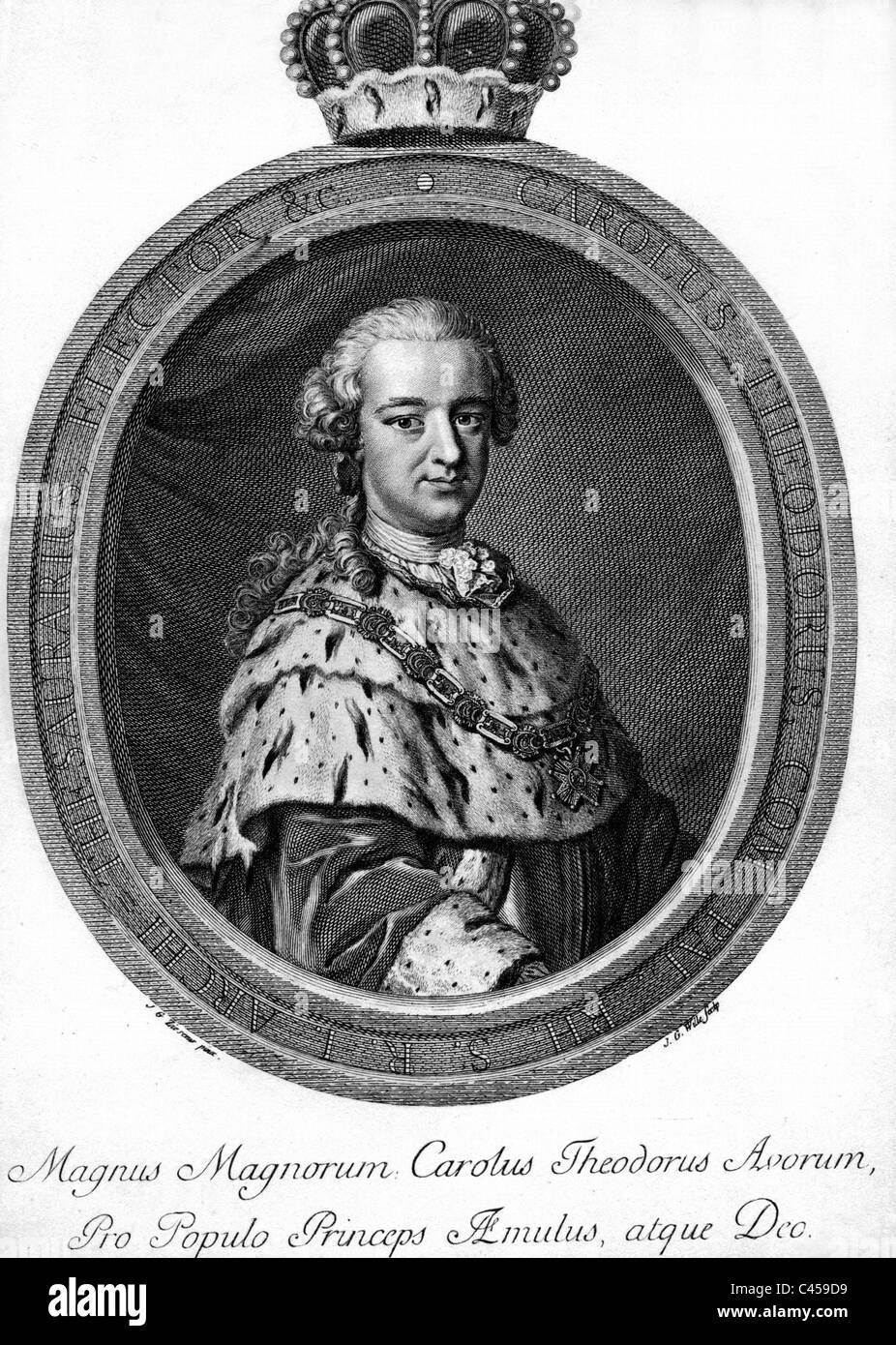 Karl Theodor, Elector of the Palatinate and of Bavaria Stock Photo - Alamy