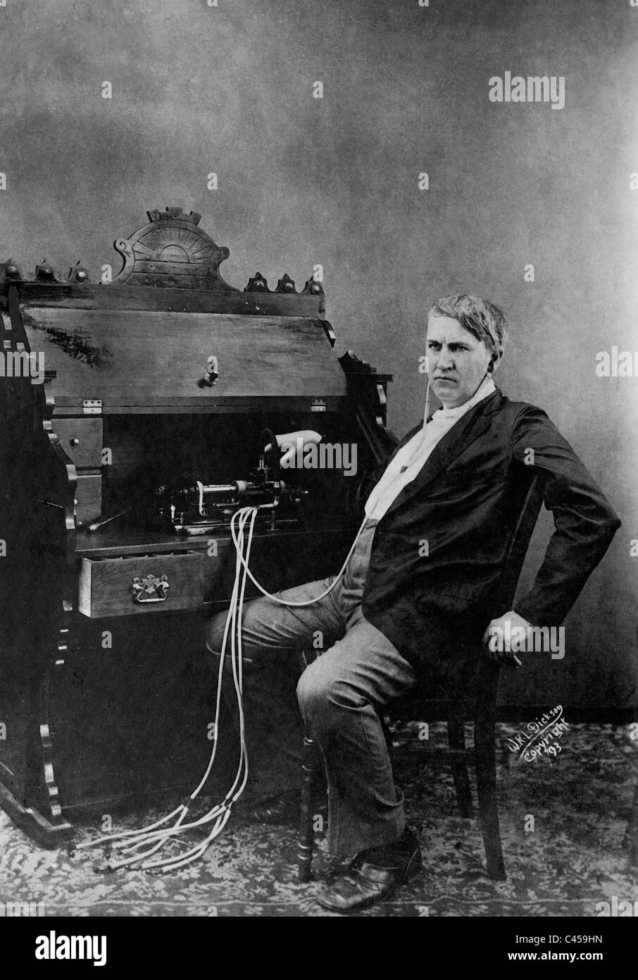 Thomas edison hi-res stock photography and images - Alamy