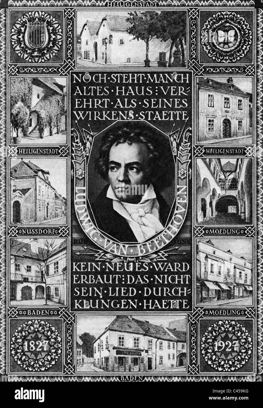 Death ludwig van beethoven hi-res stock photography and images - Alamy