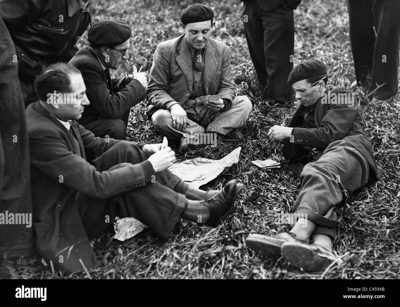 Jews in the camp Pithiviers in France, 1941 Stock Photo - Alamy